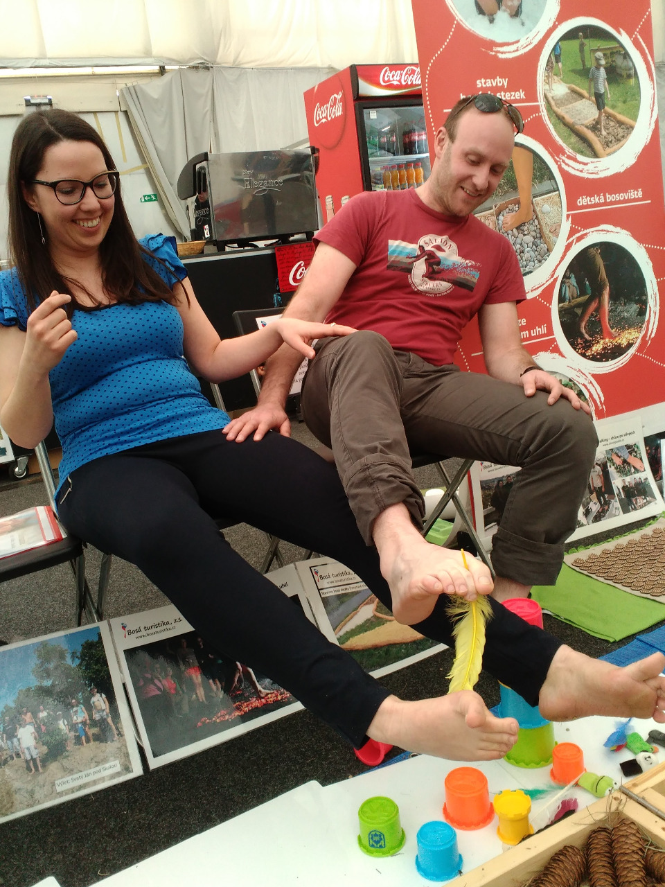 Hry - procvičování chodidel :: Bosá turistika, z. s.